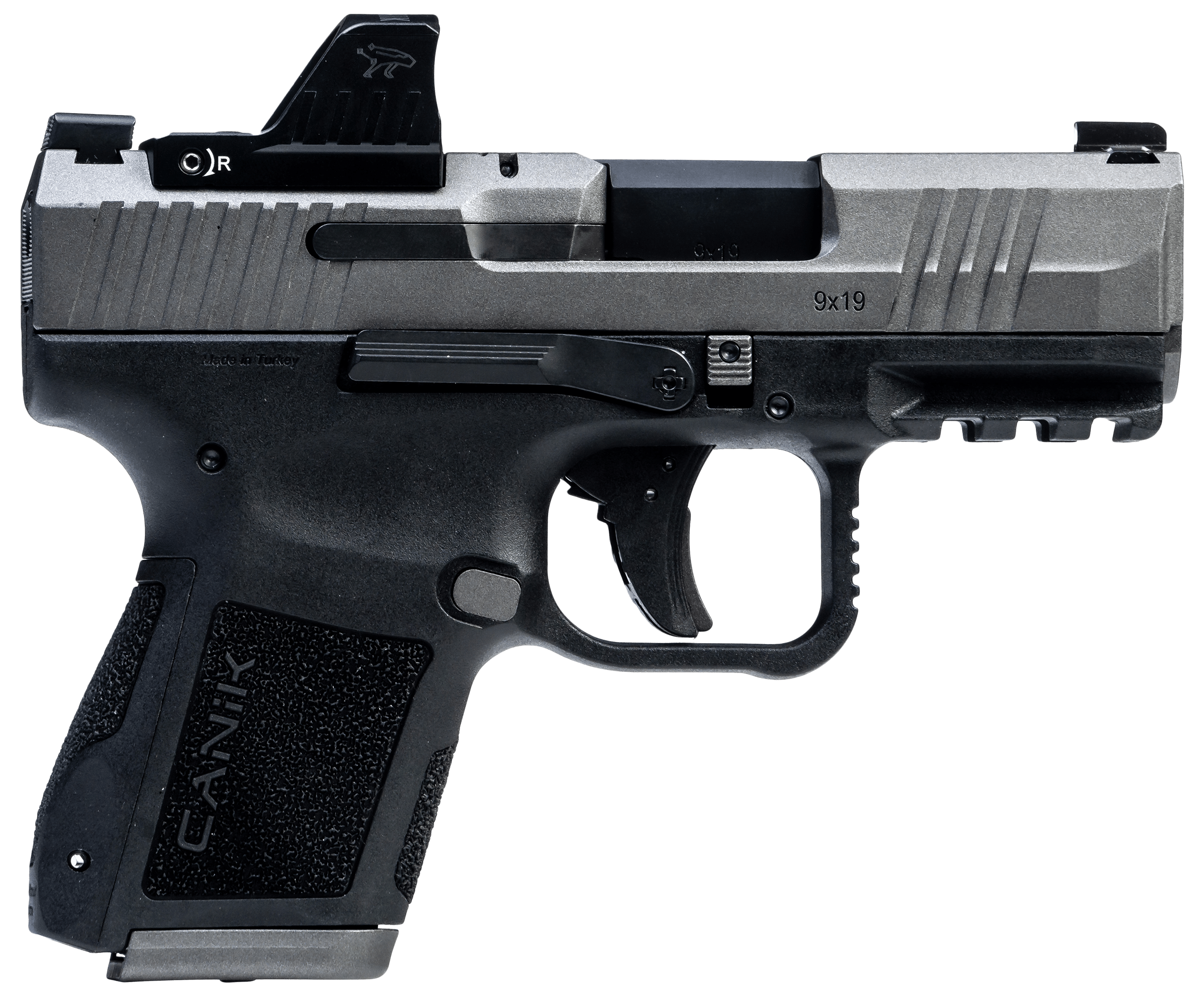 Canik HG7620TVN Mete MC9 Exclusive Finish 9mm Luger 12+1/15+1 3.18" Black Stainless Steel Barrel ...