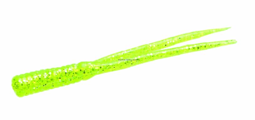 Zoom 008047 Split Tail Trailer , 4", 20Pk, Chartreuse Glitter (812032 ...