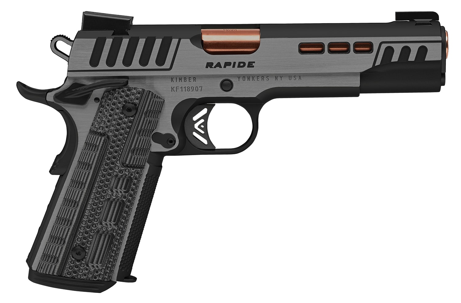 Kimber Mfg.,inc 3000430 Rapide Dusk 45 ACP 8+1 5" Rose Copper Steel ...