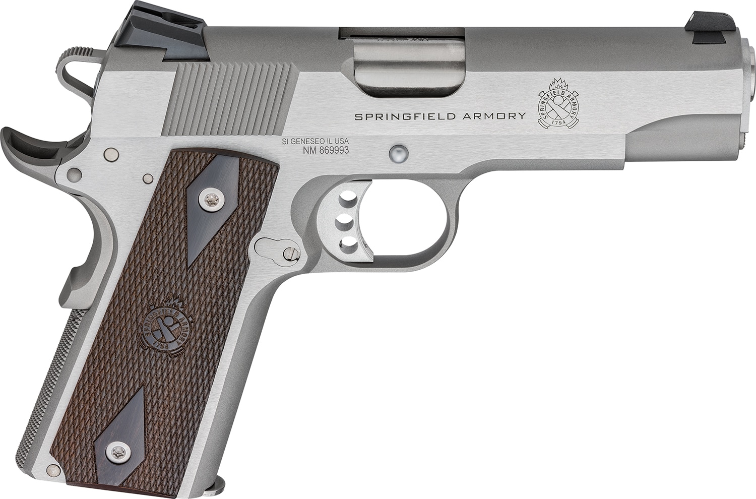 Springfield Armory PX9417S 1911 Garrison 9mm Luger 9+1 4.25" Stainless ...